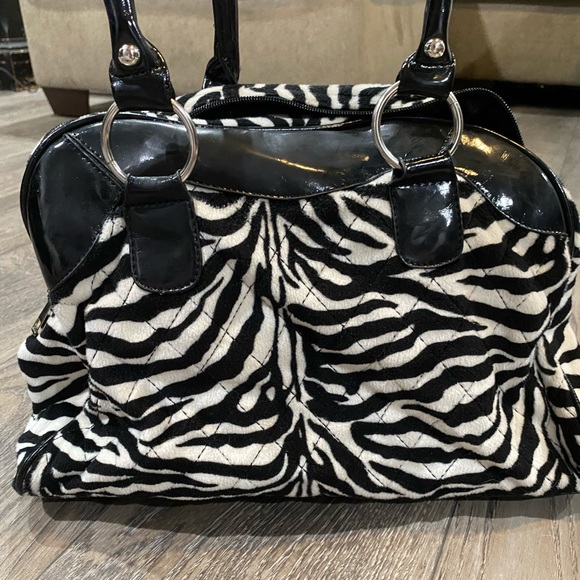 Bags | Zebra Shoulderwrist Purse | Poshmark